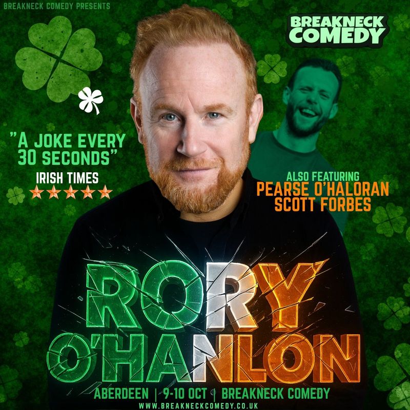 RORY O'HANLON, PEARSE O'HALLORAN | SCOTT FORBES | Breakneck Comedy Club